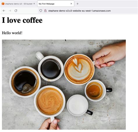 [aws] amazon s3 static website hosting wiki của hà Đăng hoàng