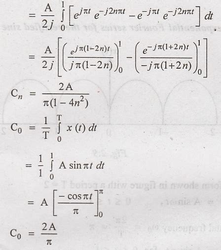continuous time fourier series cosine fourier series exponential