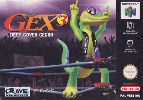 Gex 3 Deep Cover Gecko Box Shot For Playstation Gamefaqs