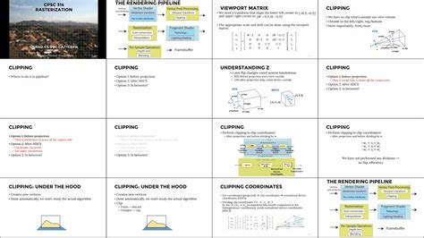 PDF VIEWPORT MATRIX CLIPPING UNDERSTANDING Z CLIPPING THE RENDERING PIPELINE CLIPPING Tmm