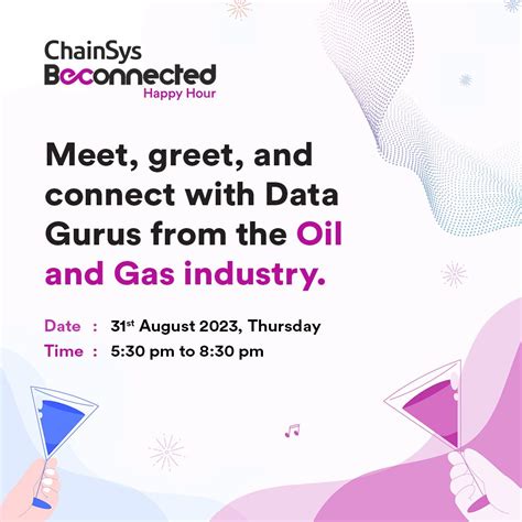 Chain Sys Corporation On Linkedin Beconnected Happyhour Chainsys Oilandgasindustry