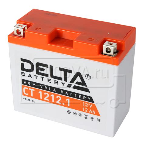 Аккумулятор Delta Ct 12121 ОптРозница Доставка в регионы и по Москве
