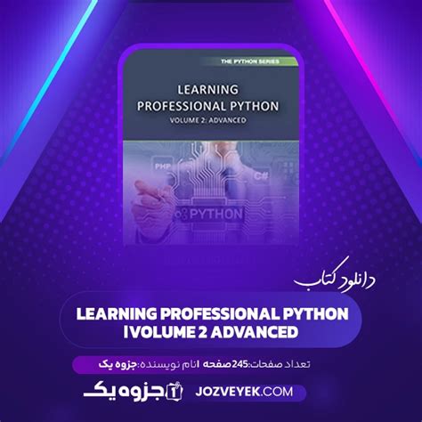 دانلود کتاب Learning Professional Python Volume 2 Advancedا Pdf