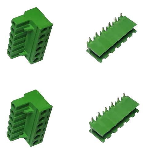 Terminales De Bloque Bornera 2edg 6 Pines 5 08mm Arduino