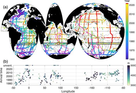 A Reconstructed Chlorofluorocarbon Cfc ‐11 Arrival Time At The Ocean Download Scientific