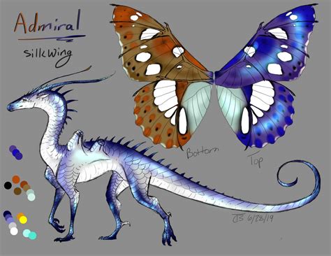Admiral The Silkwing By Spudbollercreations On Deviantart
