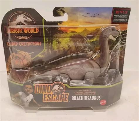 Mattel Jurassic World Camp Cretaceous Dino Escape Brachiosaurus Wild
