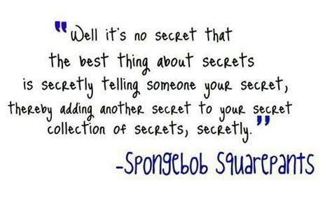Secret Spongebob Quotes