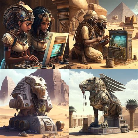 Ancient Egypt But They Have Advanced 21st Century Technology R Weirddalle