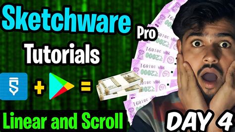 Sketchware Tutorials What Is Linear Layout And Scroll Layout Sketchwaretutorials YouTube