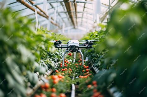 premium photo a fullyautomated farming system ai generated