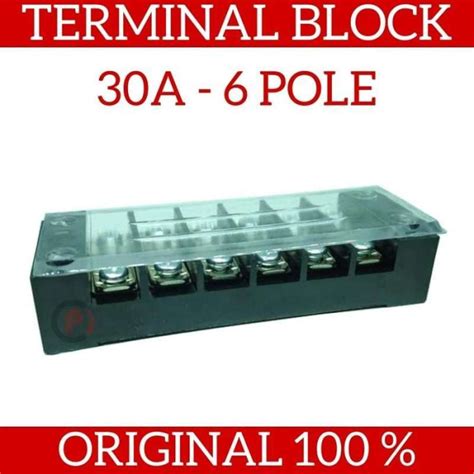 Jual Terminal Blok Listrik 6 Pole Original Murah And Diskon Juni 2024 Blibli