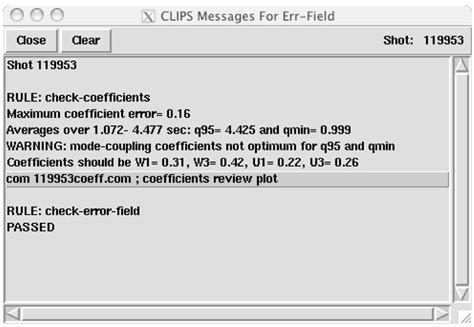 Text Box Example Showing Test Details For The Error Field Category Download Scientific Diagram