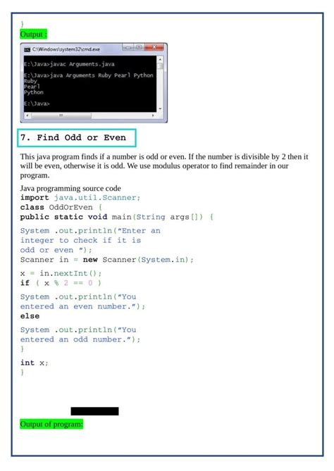 Basic Java Programs For Beginners Pdf Connect 4 Programming