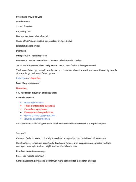 Brm Week 1 Pdf Hypothesis Theory