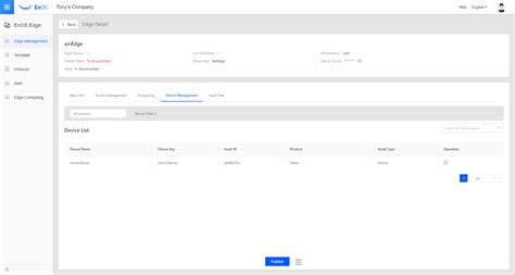sub device management — enos™ edge documentation