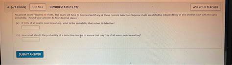 Solved 4 2 Points DEVORESTAT9 2 5 077 ASK Chegg Com