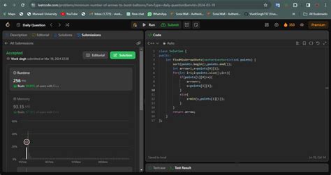 Day 300 Of 365dayschallenge With Leetcode Vivek Kumar Posted On The Topic Linkedin
