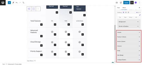 Eb Multicolumn Pricing Table Essential Blocks