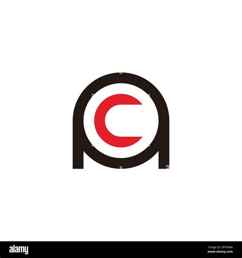 Letter C In A Circle Geometric Symbol Simple Logo Vector Stock Vector Image Art Alamy