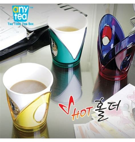 일회용 종이컵 커피 플라스틱 손잡이 컵 홀더 홀더랩 프라스틱 탕비실 캠핑 소품 티몬