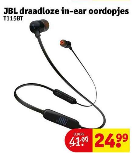 Jbl Draadloze In Ear Oordopjes T Bt Aanbieding Bij Kruidvat Folders Nl