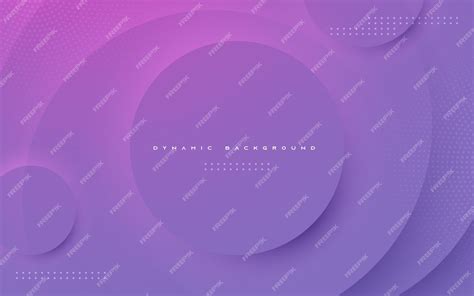 Premium Vector Modern Abstract Purple Background Elegant Circle Shape Design