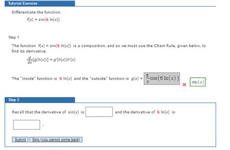 Solved Tutorial Exercise Differentiate The Function F X