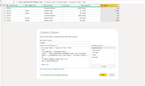 Solved Add Custom Column With Lookup On The Same Table Microsoft Fabric Community