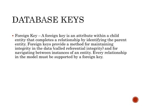 Types Of Database Keys Pptx