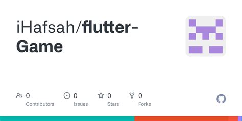GitHub IHafsah Flutter Game
