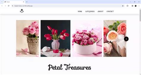 Aswathy M S On Linkedin Webdesign Floralelegance Html Css