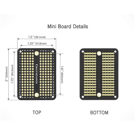 Electrocookie Prototype Pcb Solderable Breadboard For