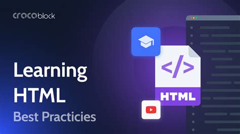 Learn Html Ways And Resources To Get Started Crocoblock