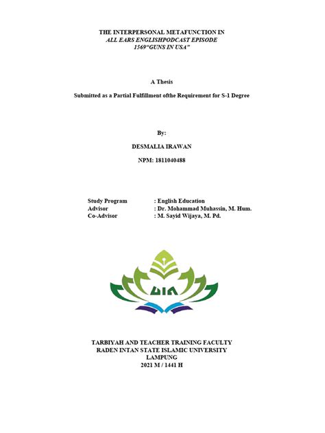 Interpersonal Metafunction Pdf Communication Mass Media