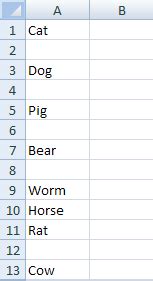 How To Delete Blank Lines In Excel