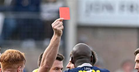 Tony Docherty And Willie Collum Hold Talks Over Mo Sylla Red Card As