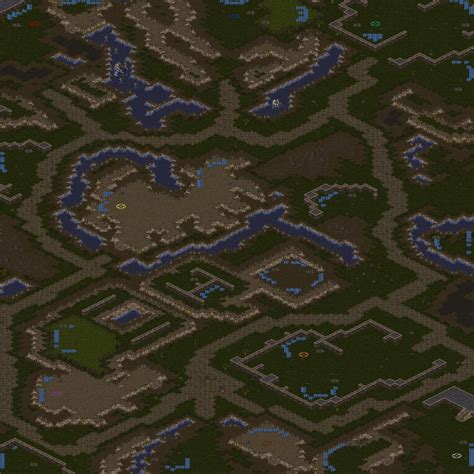 Ancient Roads Starcraft Map Preview Starcraft Nibbits