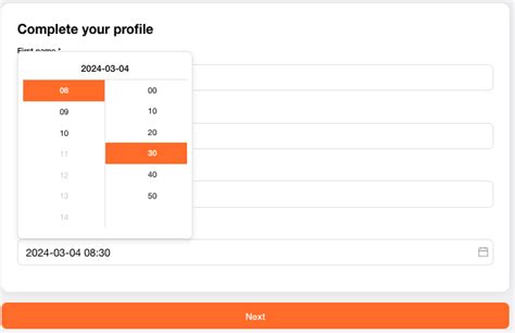 how to add a date and time picker field to your registration pages