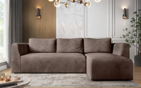 Канапе Алма двойка Алма кафяв Мебели Виденов