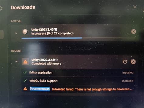 Issue Installing Unity Documentation Unity Engine Unity Discussions