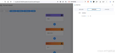 基于jeecgboot vue3的flowable流程仿钉钉流程设计器 支持vform3表单的选择与支持 ew帮帮网