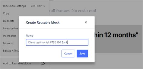 Reusable Blocks Altis Documentation