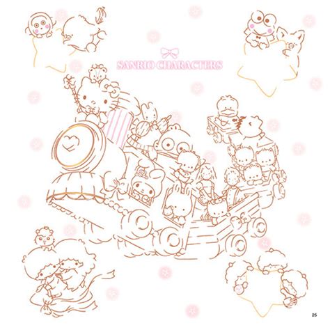 산리오캐릭터즈 컬러링북 산리오캐릭터즈 컬러링북 1 연필선인장 편집부 알라딘