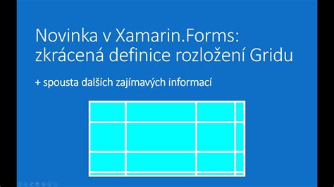 Novinka V Xamarinforms 47 Další Informace Youtube