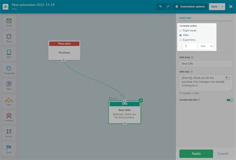Create An Automation Triggered By An Event Sendpulse