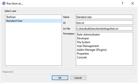 54 User Management — Itom Documentation