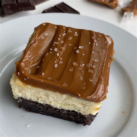 Salted Caramel Cheesecake Brownies Recipe Samsung Food App