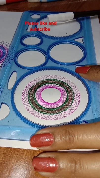 Spirograph Design Pattern Short Youtubeshorts Tranding Spirograph Viral Vlog