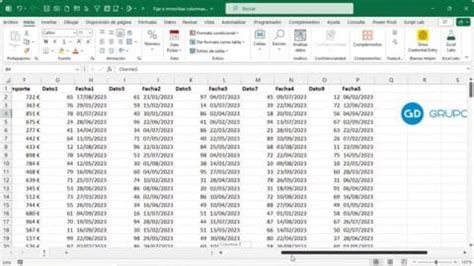 Cómo fijar o inmovilizar columnas en Excel